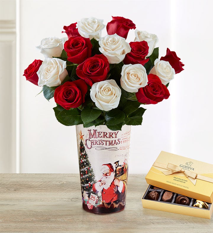 Christmas Rose Bouquet | 1800flowers.com