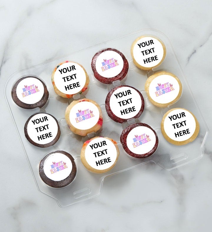 12-24 Mini Hoppy Easter Cupcakes