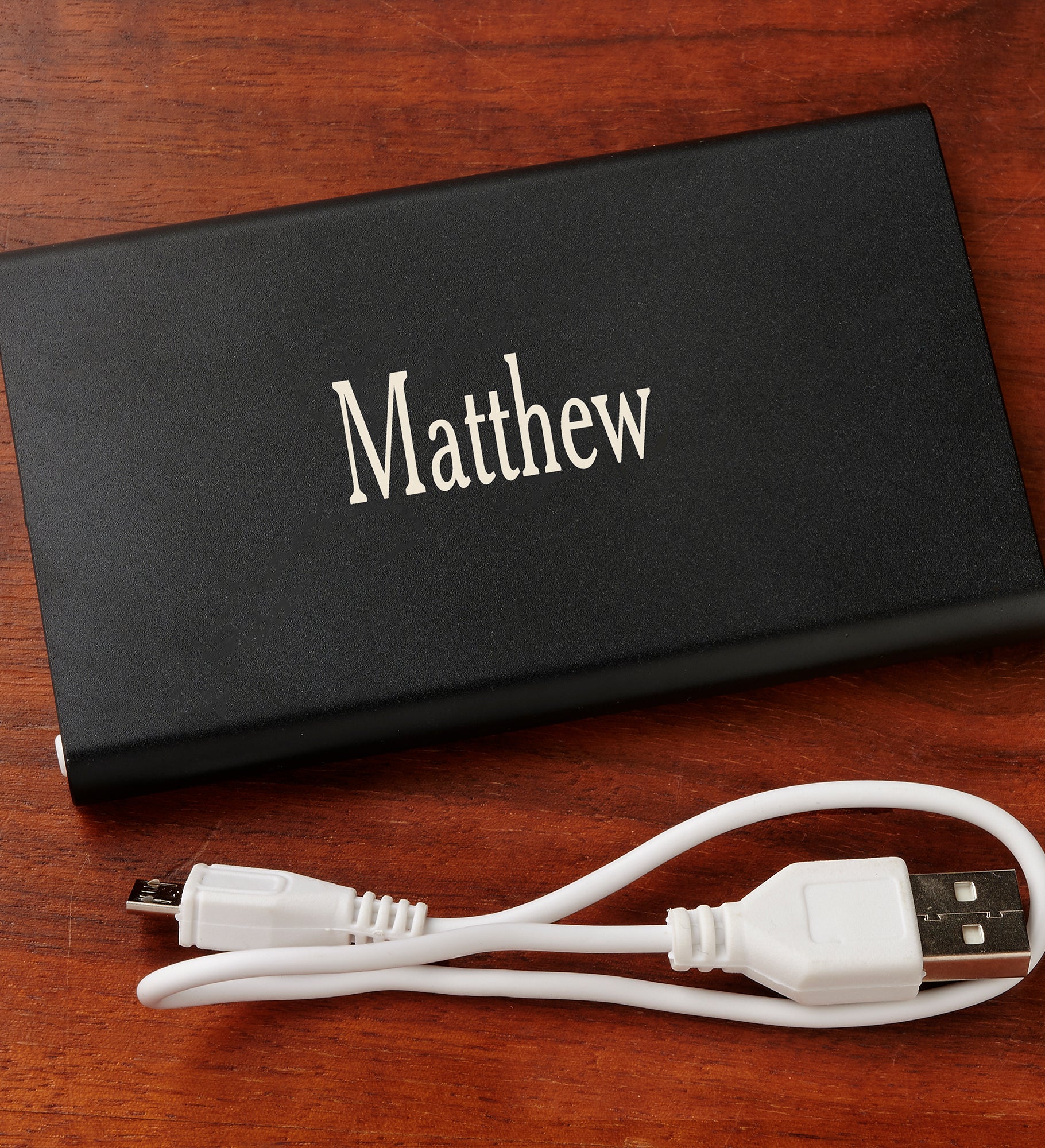 Classic Celebrations Personalized Portable Charger