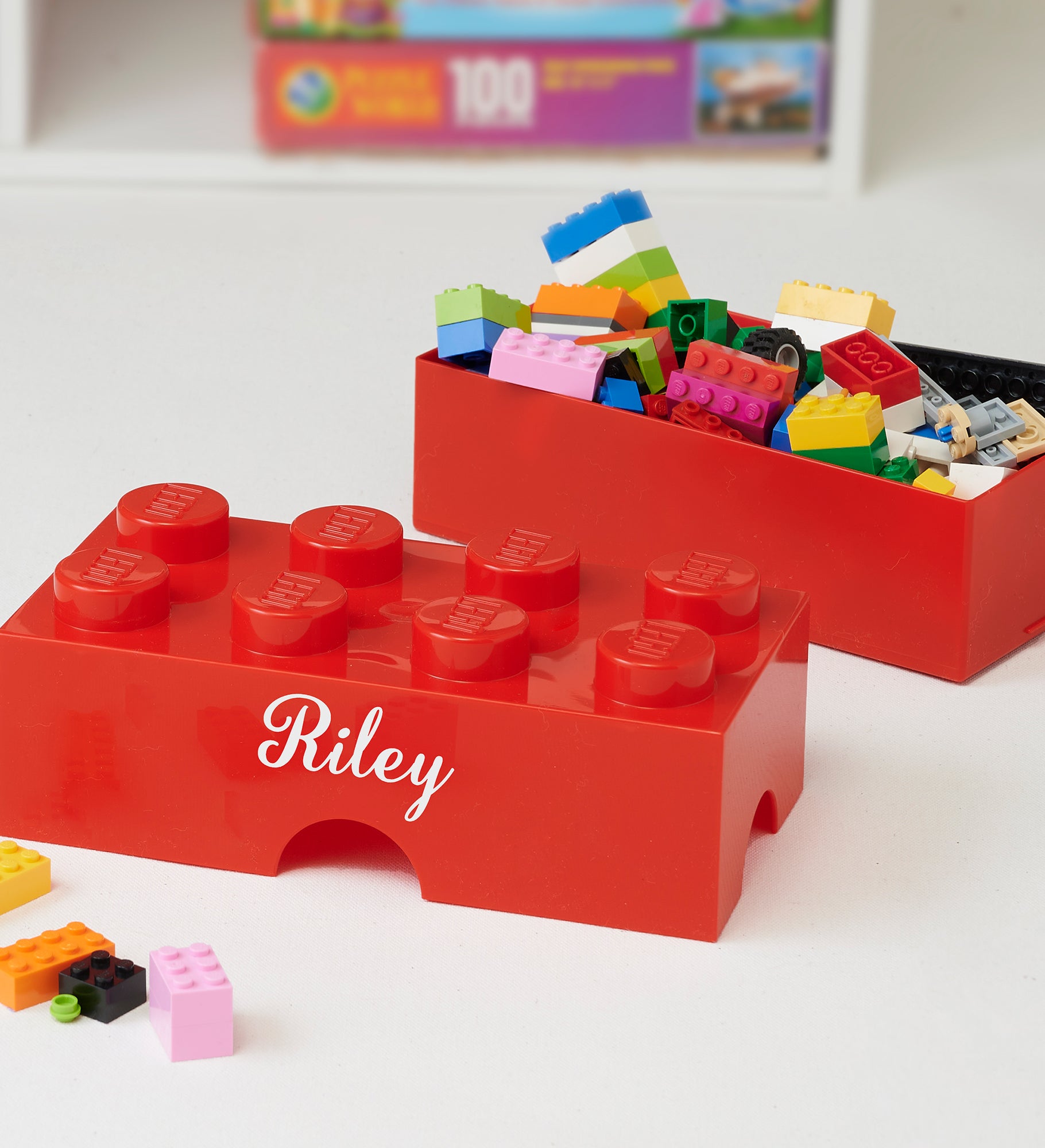Personalized LEGO® Storage Brick Containers